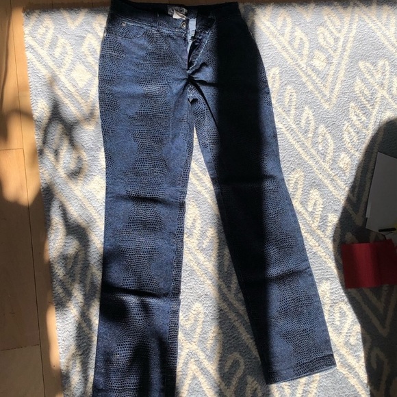 liquid clothing | Pants & Jumpsuits | Faux Snakeskin Leather Pants ...